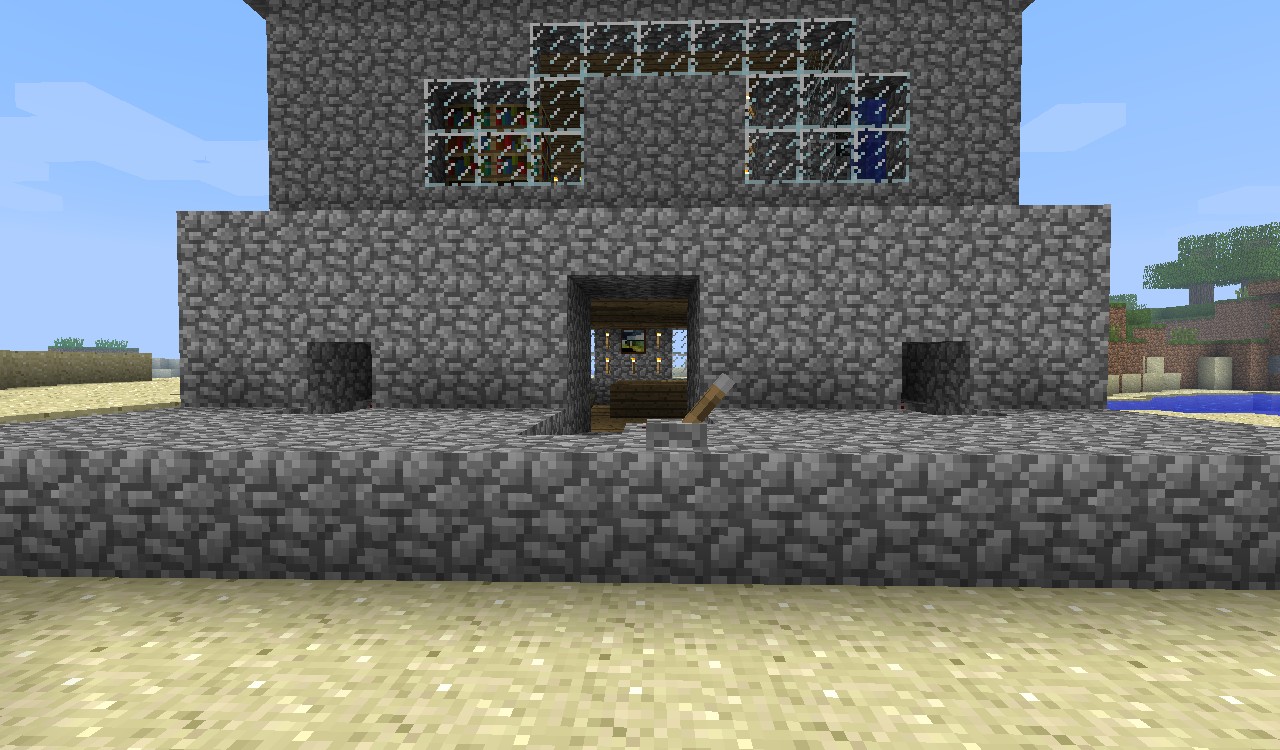 Minecraft Piston House