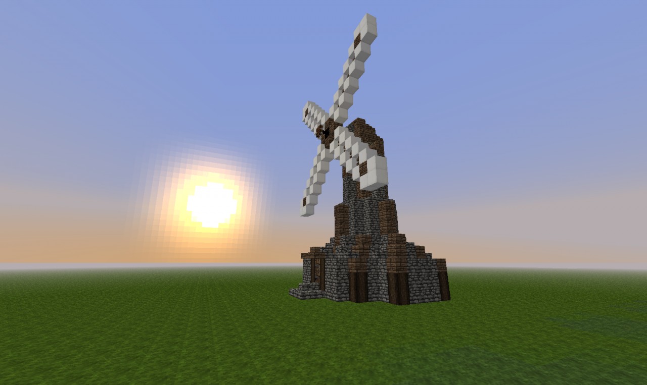 Minecraft Medieval Mill