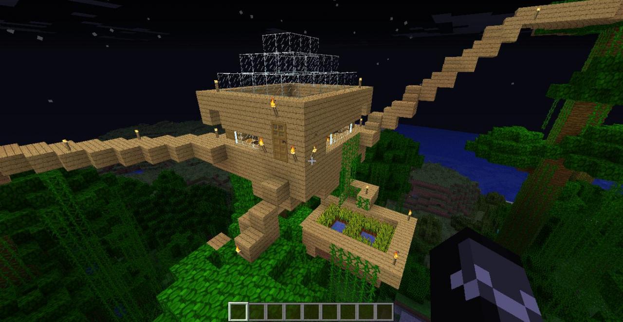 Treetop Jungle Village Minecraft Project Treetop Jungle Village Minecraft Project
