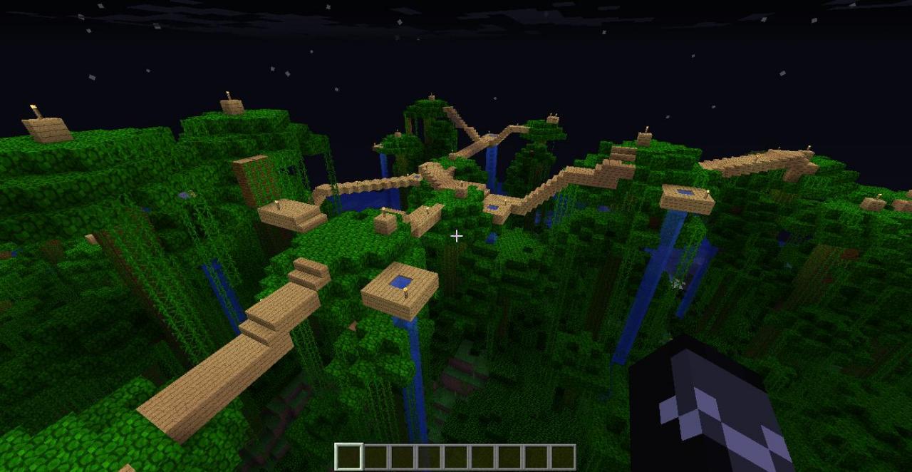 Treetop Jungle Village Minecraft Project Treetop Jungle Village Minecraft Project