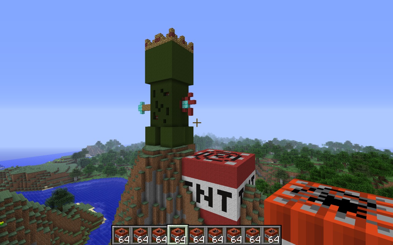 Tnt And Creeper Minecraft Project