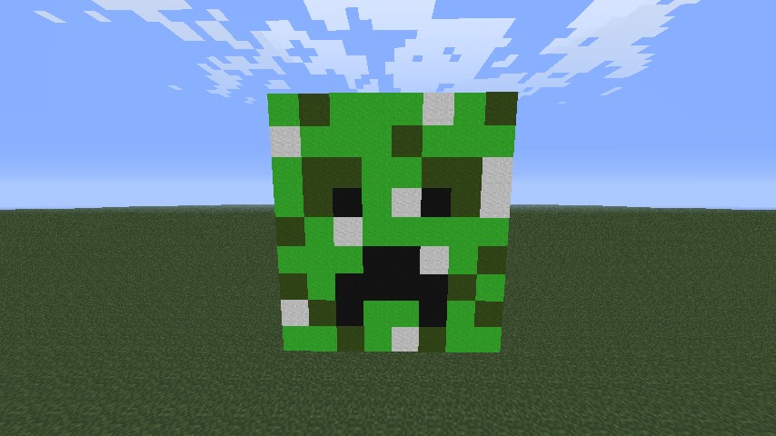 Creeper Head Minecraft Project