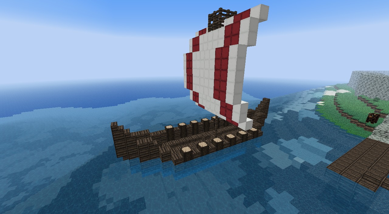 Norse Longship Minecraft Project