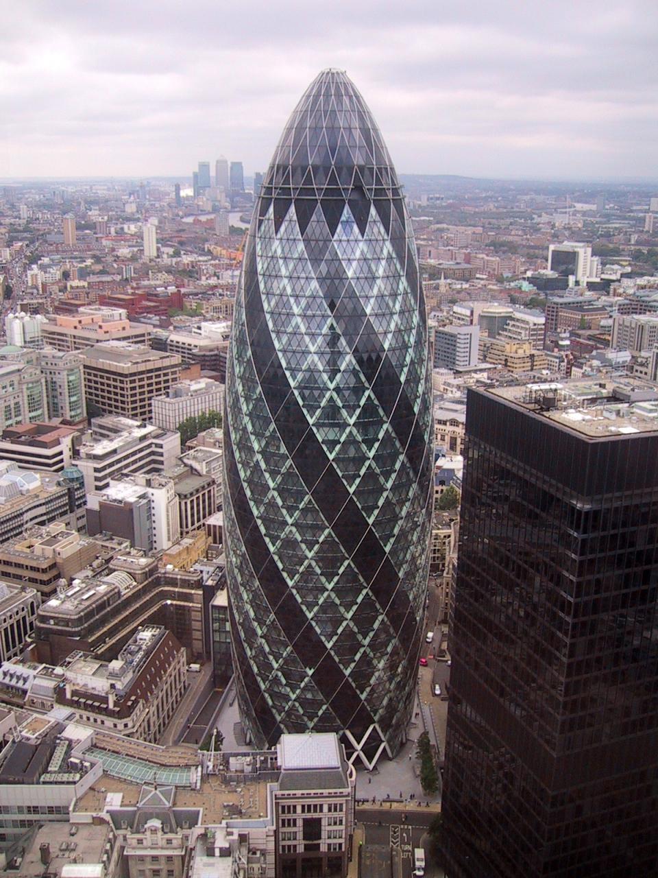 30 St Mary Axe - aka Gherkin Minecraft Project 30 St Mary Axe - aka Gherkin Minecraft Project