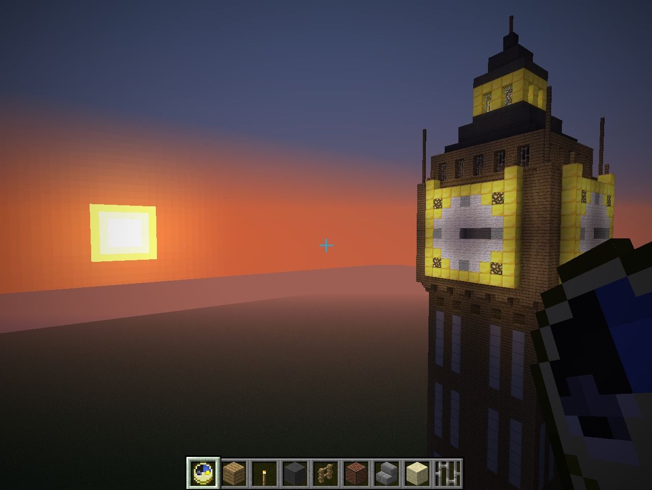 Big Ben Clock Tower With Working Clock Minecraft Project
