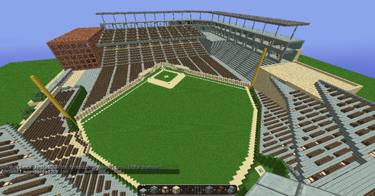 Baseball Field Minecraft Project
