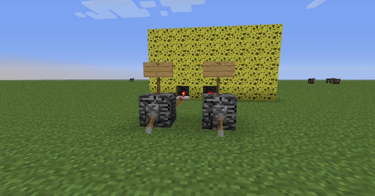 Binary 2 Bit Decoder Minecraft Project