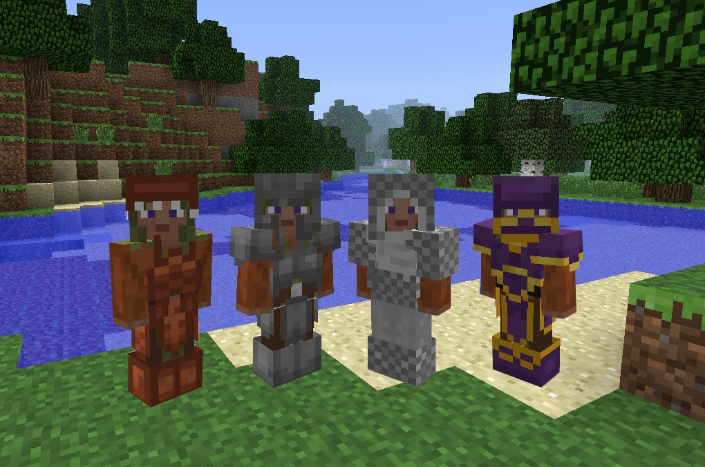 Improved Armor Ore And Weapons Minecraft Texture Pack