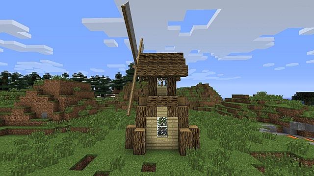 Simple Windmill BTW Minecraft Project