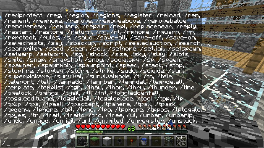 How To View Every Command On Bukkit Servers Minecraft Blog