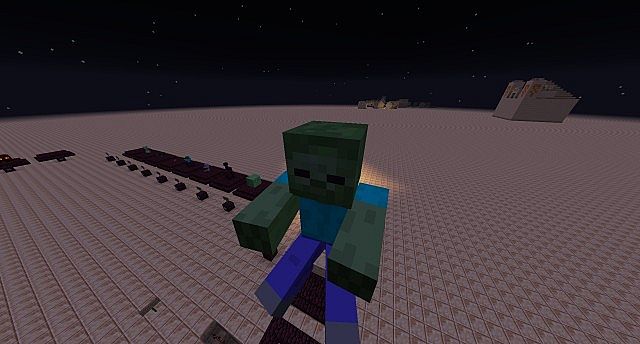 Minecraft Blaze Statue