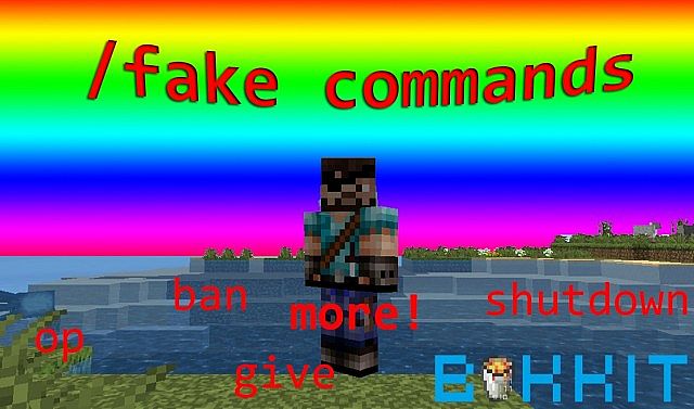 Fake Commands [bukkit 1 7 ] Minecraft Mod