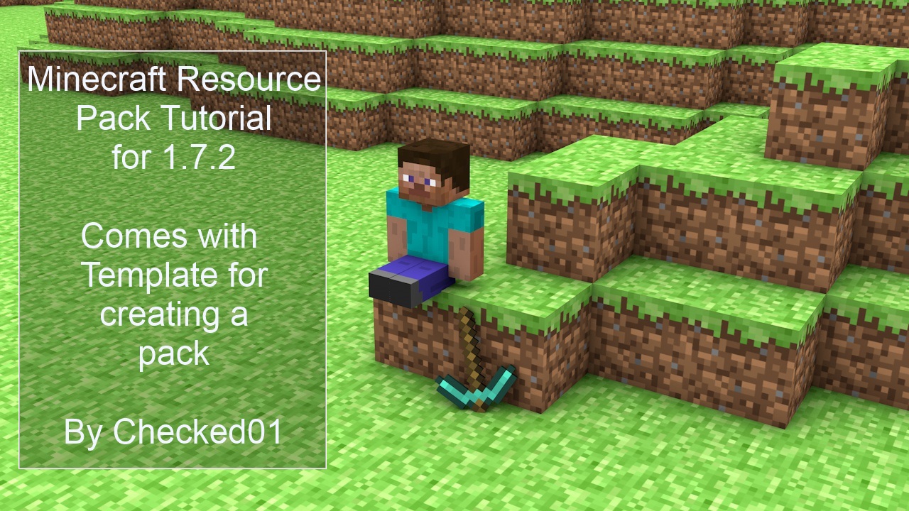 Resource Pack Tutorial With Template Minecraft Blog
