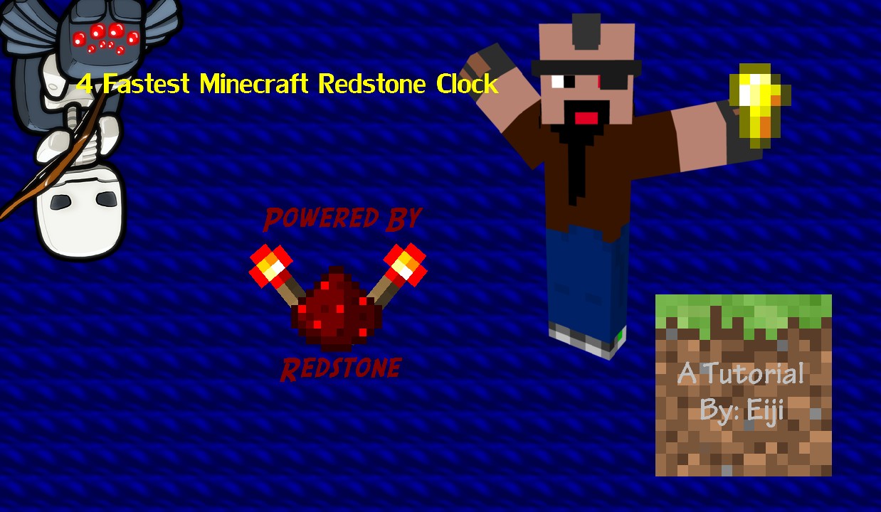 4 Fast Redstone Clocks I Know Minecraft Blog