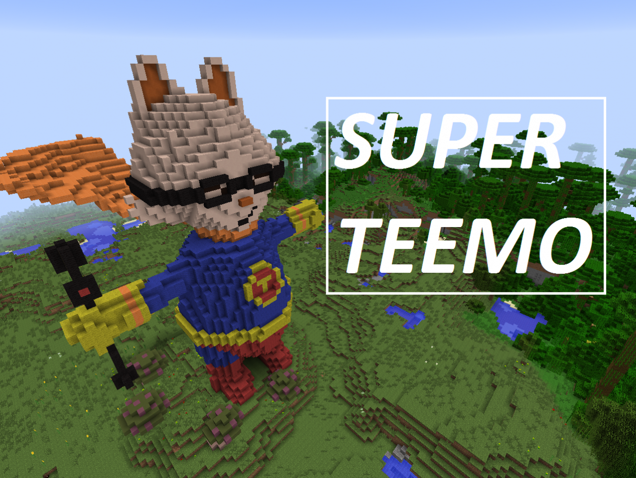 Super Teemo Skin in Minecraft!! Minecraft Project