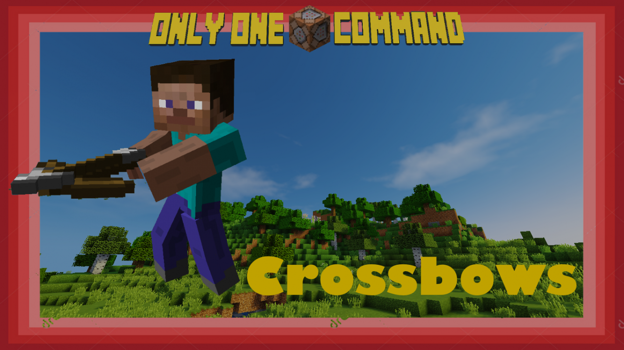 Crossbows - Only One Command Minecraft Blog