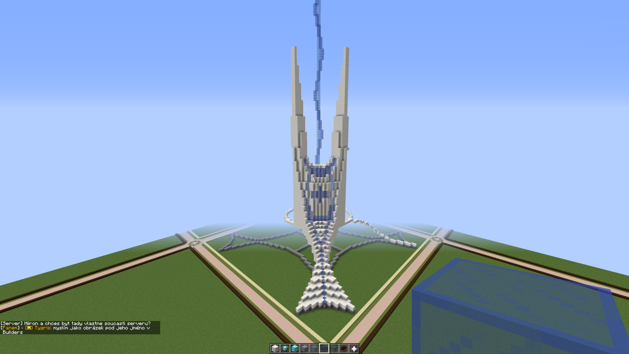 Futuristic tower Minecraft Project