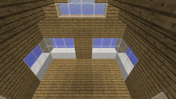 10x10 Wooden House Minecraft Project