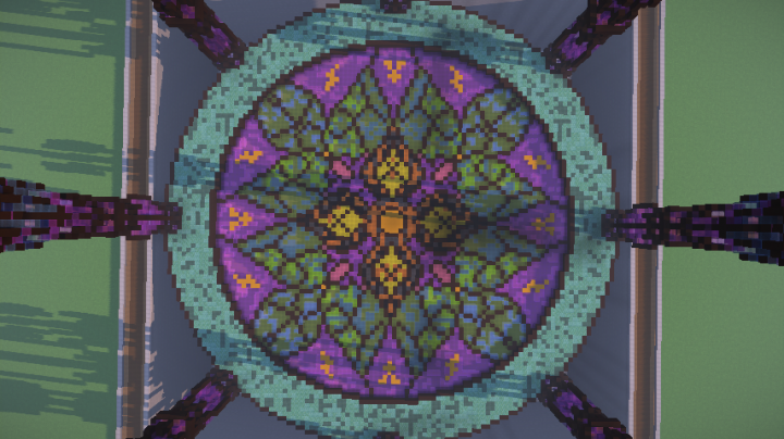 Out Mosaic Glass Minecraft Project