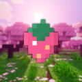 Strawberry Deferred Cartoon Minecraft Texture Pack