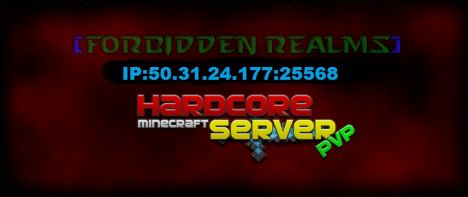 Forbidden Realms | Harcore pvp Minecraft Server