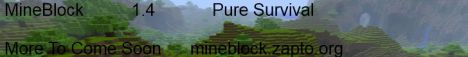 MineBlock [Survival] [1.4!] [SurvivalGames] Minecraft Server