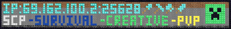 SCP -Factions -Creative -Kit PVP -The Walls 2 Minecraft Server