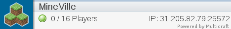 MineVille NORSK SmP og PvP SERVER Minecraft Server