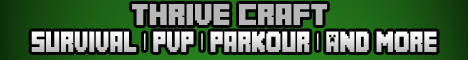 Thrive Craft Minecraft Server