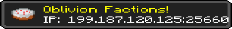 Oblivion Factions Minecraft Server