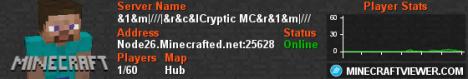 Cryptic MC Minecraft Server