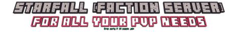 StarFall [Faction server] Minecraft Server