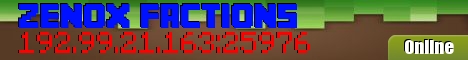 Zenox Factions Minecraft Server
