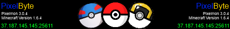 PixelByte (Pixelmon 3.0.4) Minecraft Server