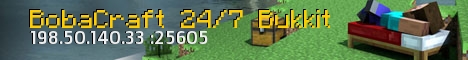 BobaCraft Friendly 24/7 Bukkit Minecraft Server