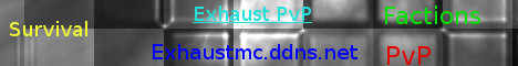 Exhaust PvP Minecraft Server