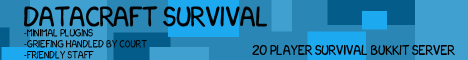 Datacraft Survival Minecraft Server
