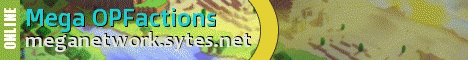 Mega OPFactions Minecraft Server