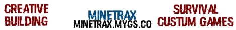 The MineTrax Minecraft Server
