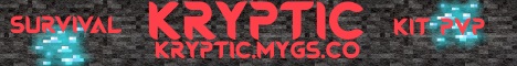 Kryptic Survival (Beta) Minecraft Server