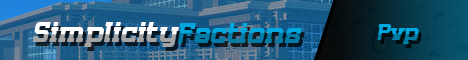 Simplicity Factions Minecraft Server