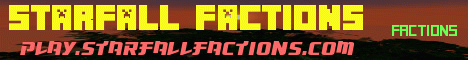 Starfall Factions Minecraft Server