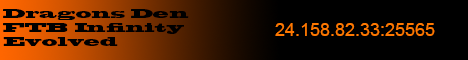 Dragons Den FTB Infinity Evolved Minecraft Server