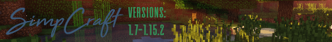 SimpCraft (1.7+) Minecraft Server