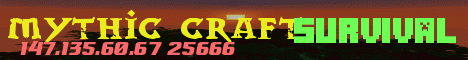 Mythic Craft Minecraft Server