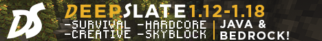 DeepslateMC 1.12-1.18 Minecraft Server