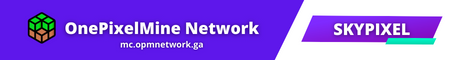 OnePixelMine Network Minecraft Server