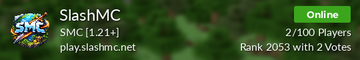 SlashMC Minecraft Server