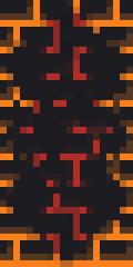 Magma Crack Minecraft Banner
