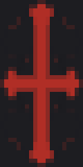Dark midieval cross banner Minecraft Banner